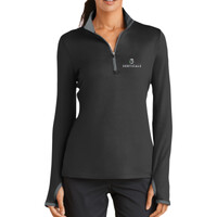 i3Verticals Embroidered - Ladies Dri FIT Stretch 1/2 Zip Cover Up ...